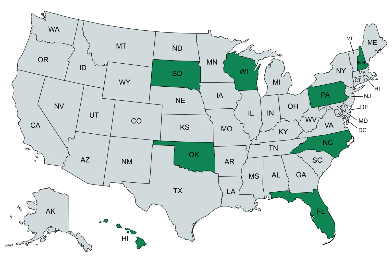 The 8 States Most Likely to Legalize Recreational Cannabis Next (as of ...